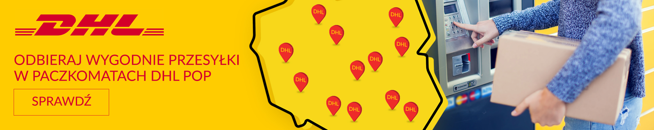 Odbierz zamówienie w paczkomacie DHL POP